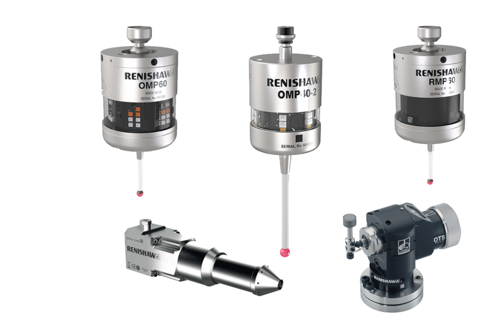 פרובים RENISHAW למכונות CNC | מגוון פתרונות מדידה בתהליך ובביקורת